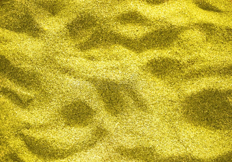 Warm Fine Yellow Sand. Best Background for Your Design Stock Image ...