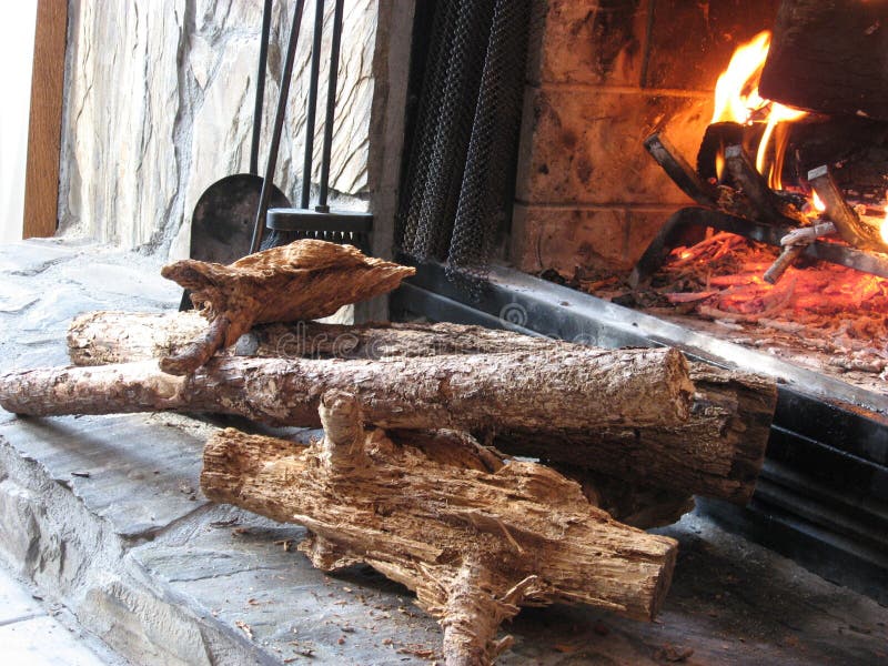 Warm Fire stock image. Image of slate, cold, stone, luxury - 1886257