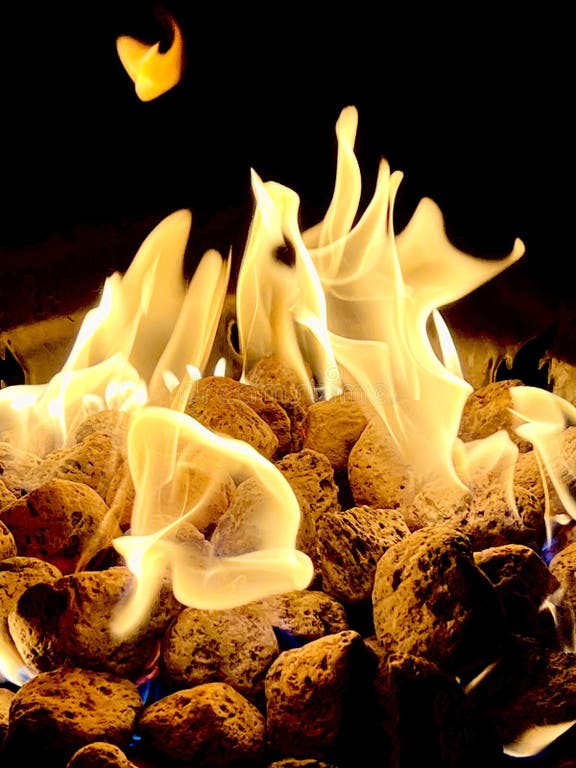 A warming fire at night stock image. Image of yellow - 382316289