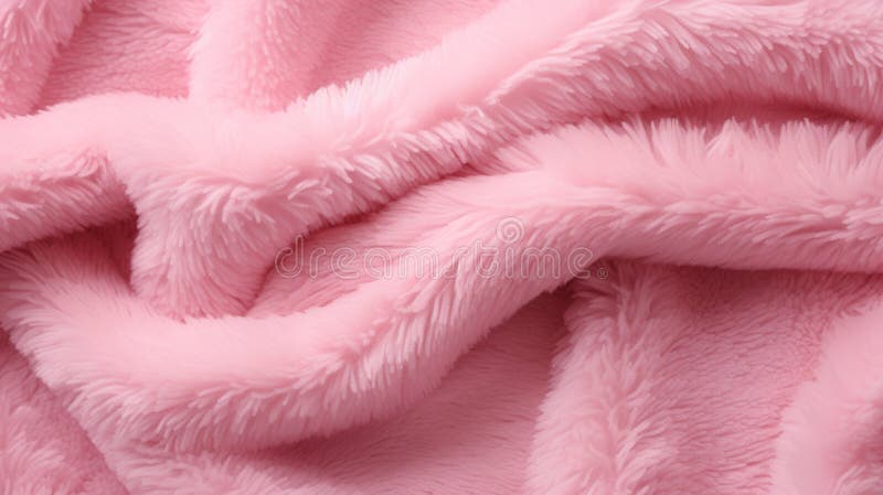 Warm Fleece Pink Fabric, Close Up Texture ,Warm Fleece Pink Fabric ...