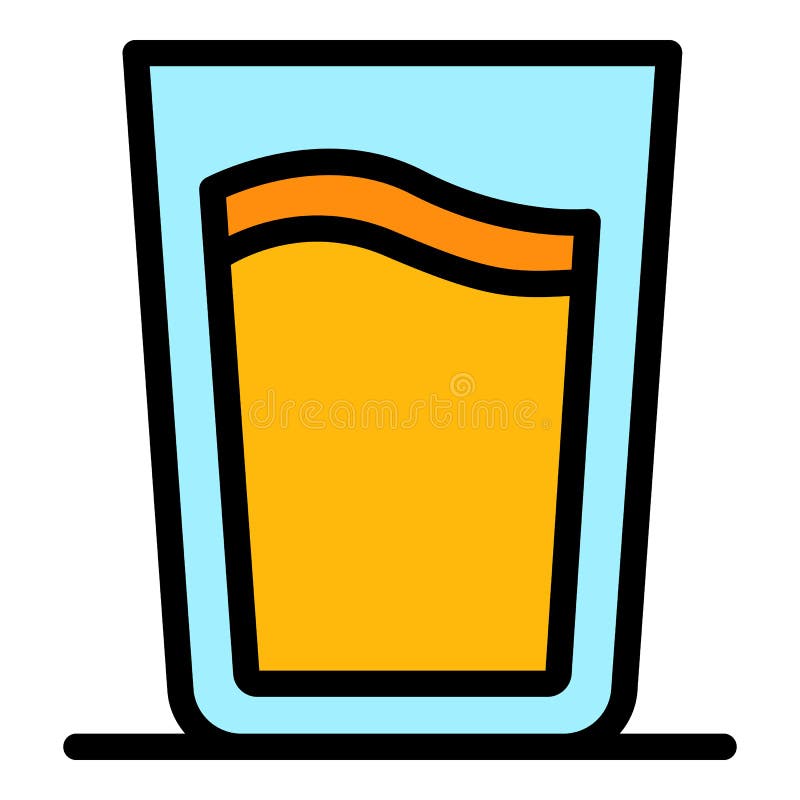 Warm Glass Mug Icon Color Outline Vector Stock Vector - Illustration of ...