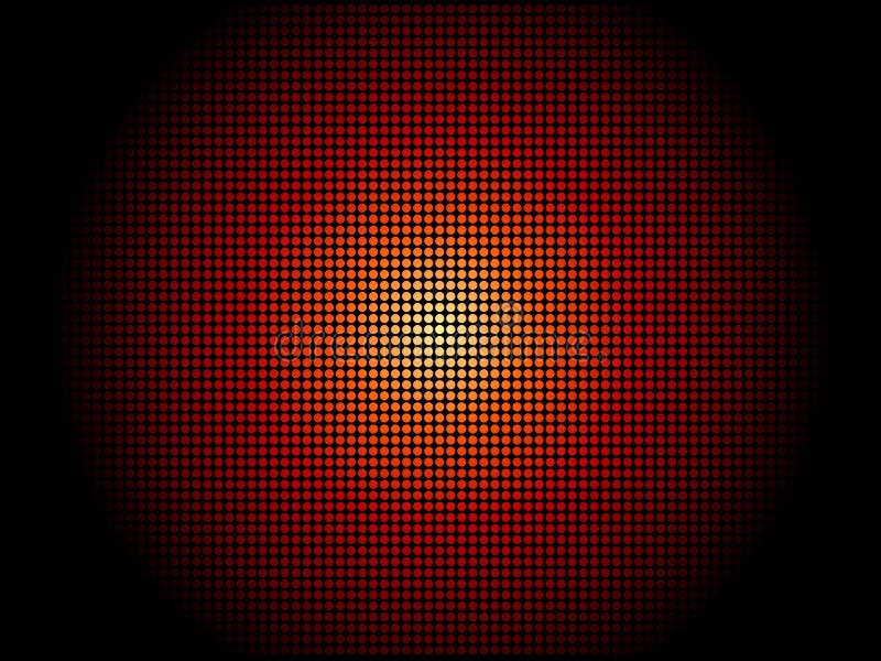 Warm glow stock vector. Illustration of vignette, design - 11450650