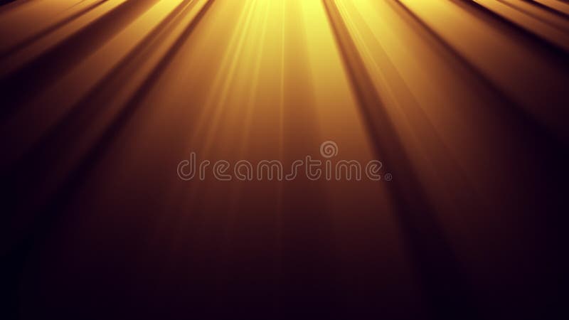 Warm Golden Light Rays Background Loop Stock Video - Video of file ...