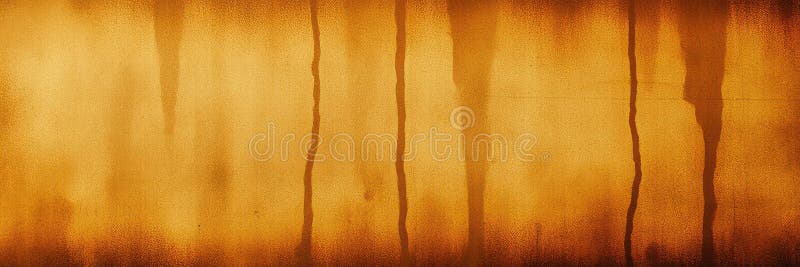 Warm Golden Surface with Textured Patterns and Dripping Effects Under ...