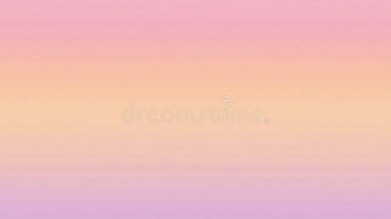 A Warm Gradient Transitioning from Peach To Soft Lavender, with Gentle ...
