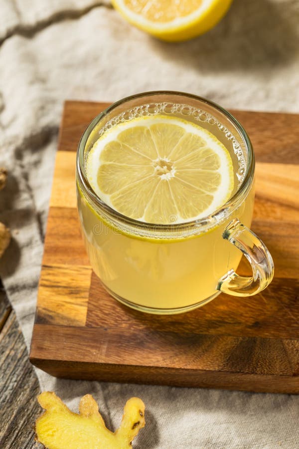 Warm Healthy Ginger Lemon Tea Stock Image - Image of healthy, aroma ...