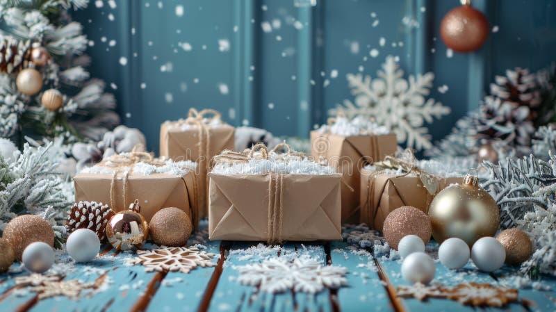 A Warm Holiday-themed Background with a Friendly and Inviting ...