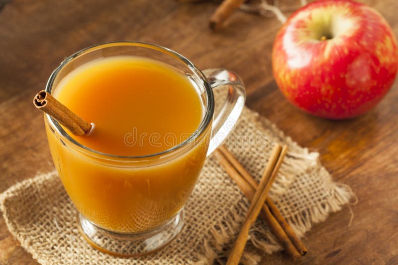 Warm Hot Apple Cider stock photo. Image of alcoholic - 77015870