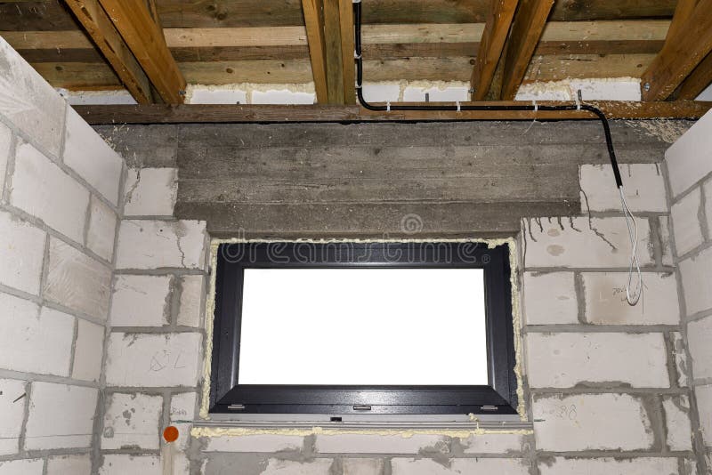 Warm Installation of a Three-layer Window with a Polystyrene Window ...