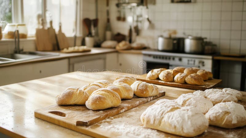 Warm and Inviting Home Bakery Established in a Charming Kitchen for ...