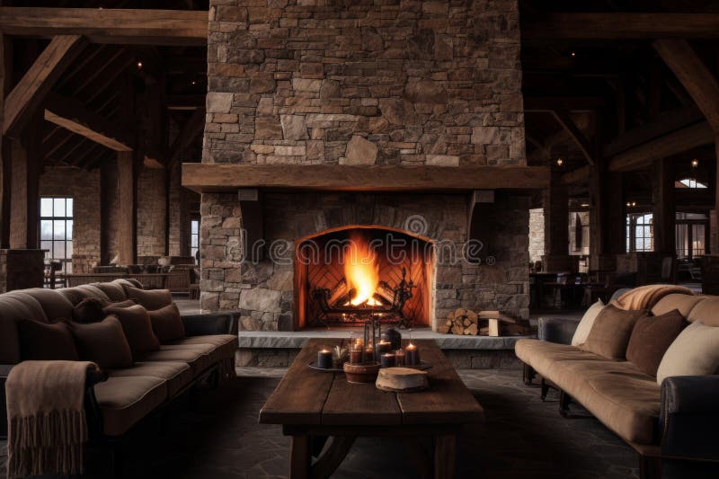 Warm and Inviting Rustic Barn Room Interior Design with Modern Comforts ...
