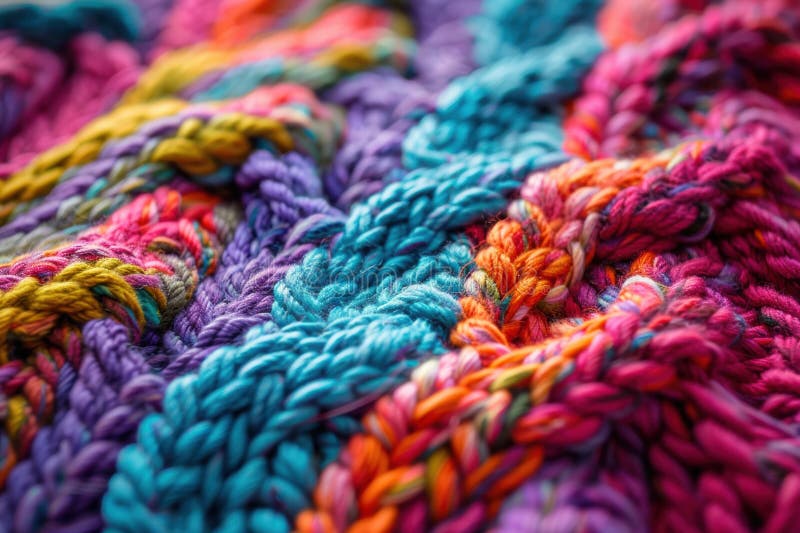 Warm Knitted Background with Soft Textured Patterns in Neutral Colors ...