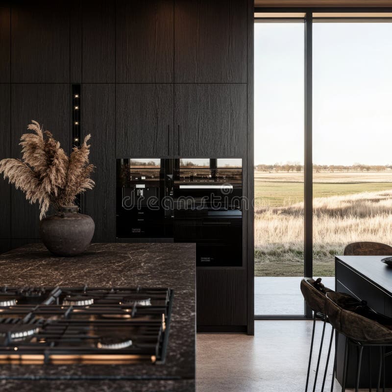 Warm LED Under Cabinet Lighting is a Feature of this Modern Kitchen ...