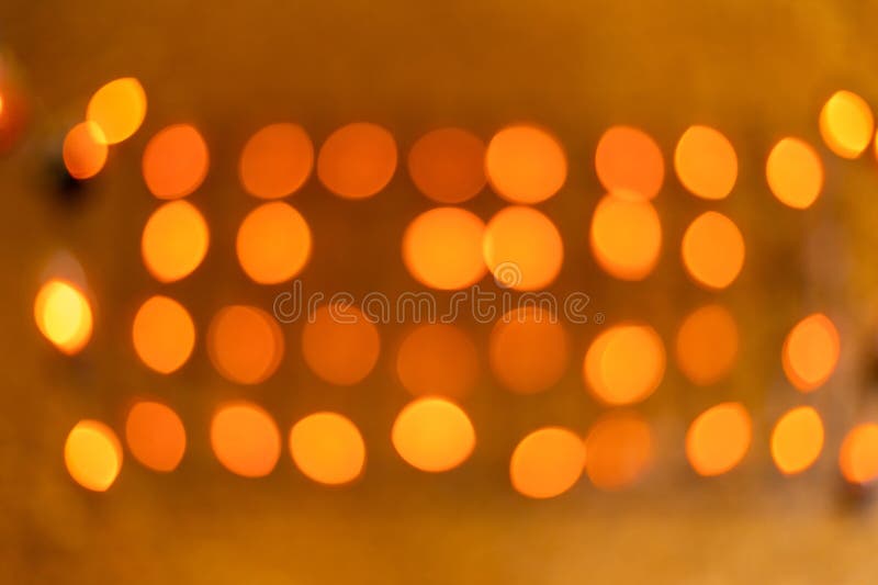 Warm lights out of focus stock image. Image of golden - 269455135
