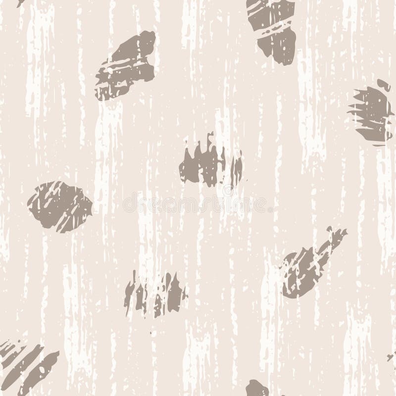 Warm Neutral Sandy Beige Faux Brush Stroke Texture. Seamless Vector ...