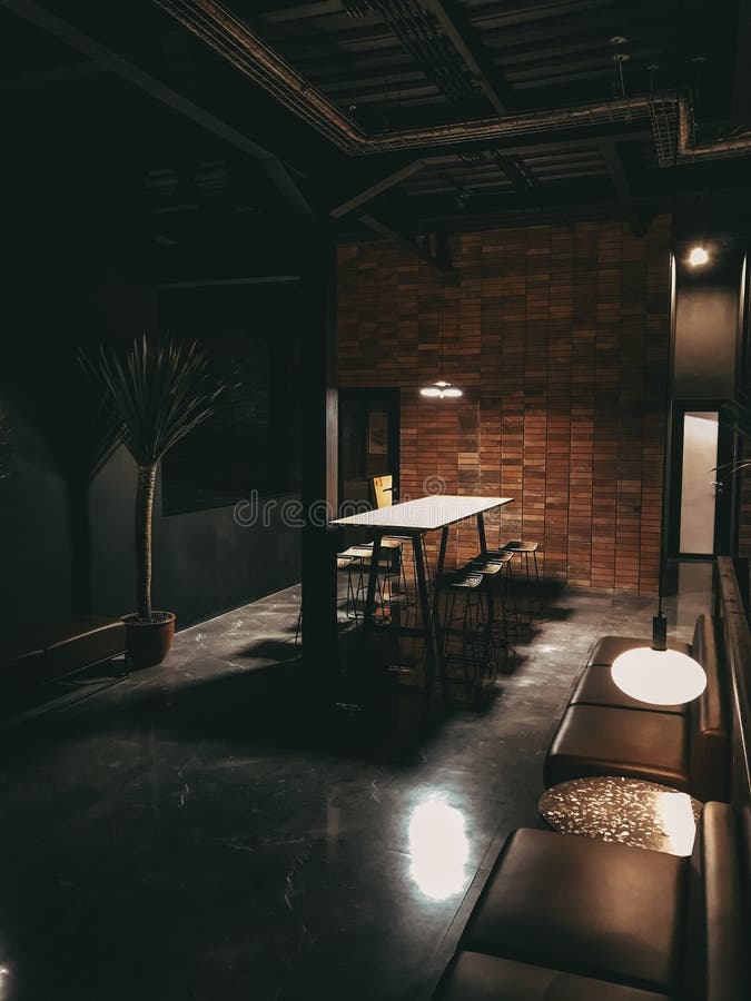 Warm Office stock image. Image of design, office, corner - 222041487