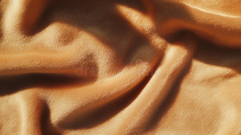 Warm Overlay Texture with Smooth Fabric Waves Stock Illustration ...