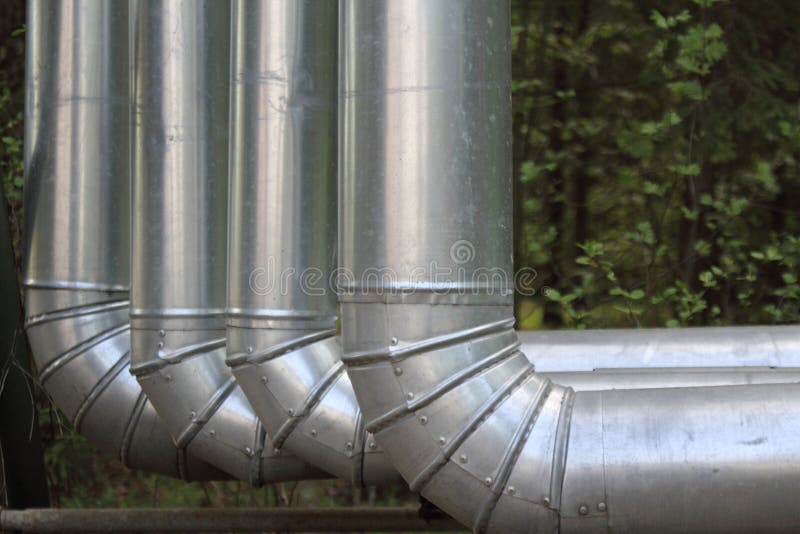 Warm pipes stock photo. Image of engineering, connector - 14299136