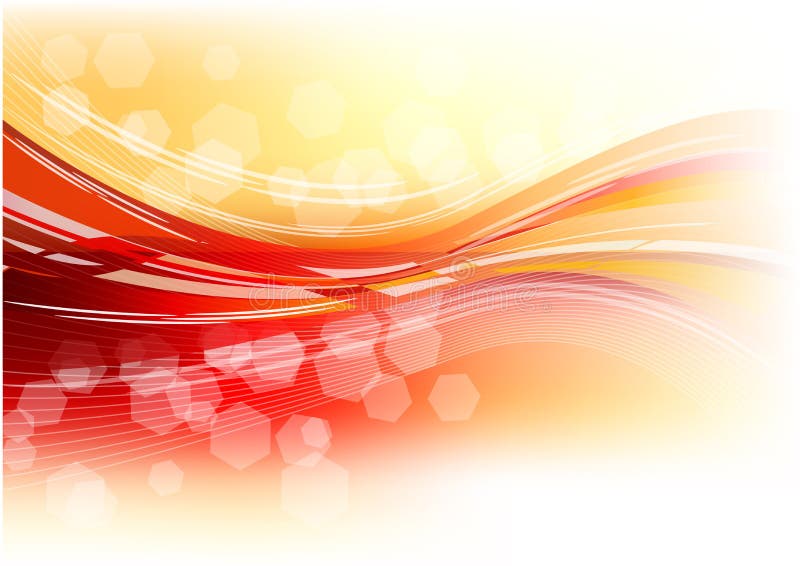 Warm red stock vector. Illustration of motion, light - 16028127