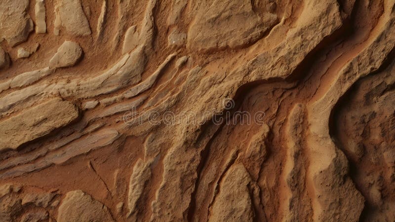 Warm Reddish Sandstone Texture with Visible Grains Stock Photo - Image ...