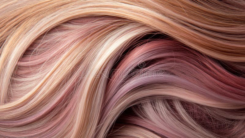 Warm Rose Gold and Pale Copper Blend Together in a Glowing, Rich ...