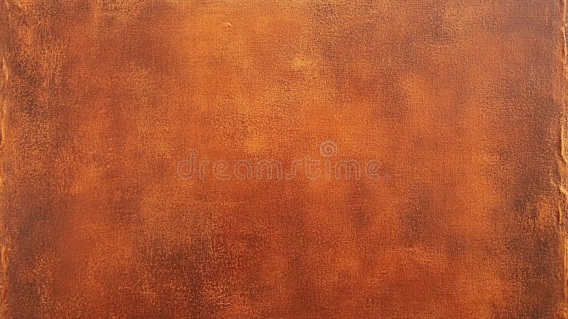 Warm Rust-colored Canvas with a Coarse, Rugged Surface Stock ...