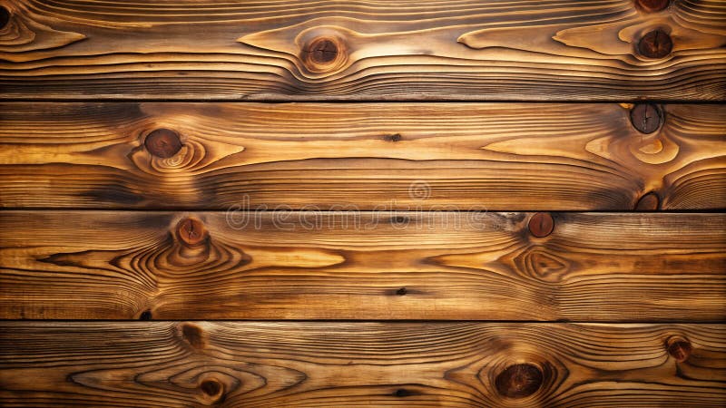 Warm Rustic Wood Plank Background Generative AI Stock Illustration ...