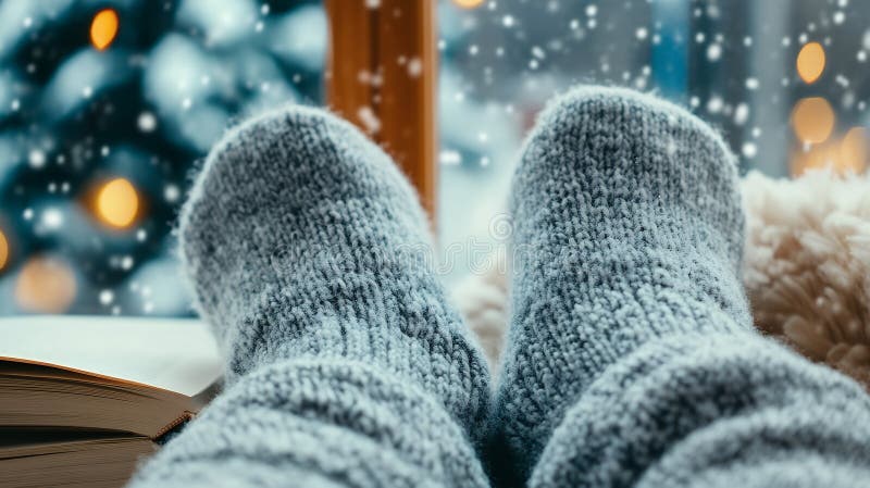 Warm Socks and a Book by the Window, Creating a Cozy Reading Nook ...