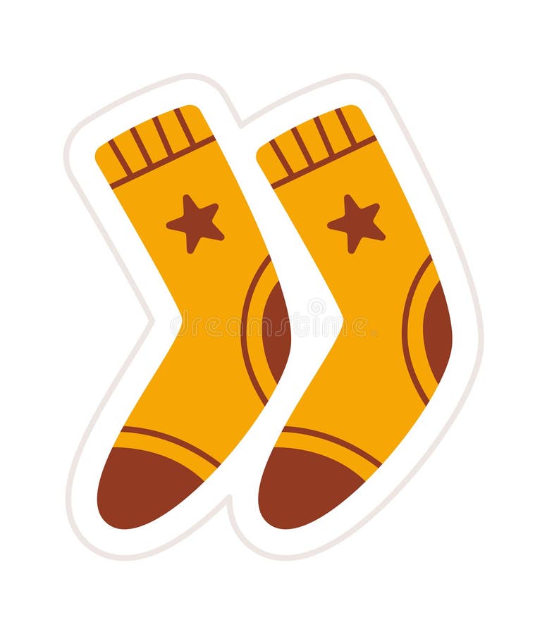 Socks Sticker Stock Illustrations – 1,473 Socks Sticker Stock ...