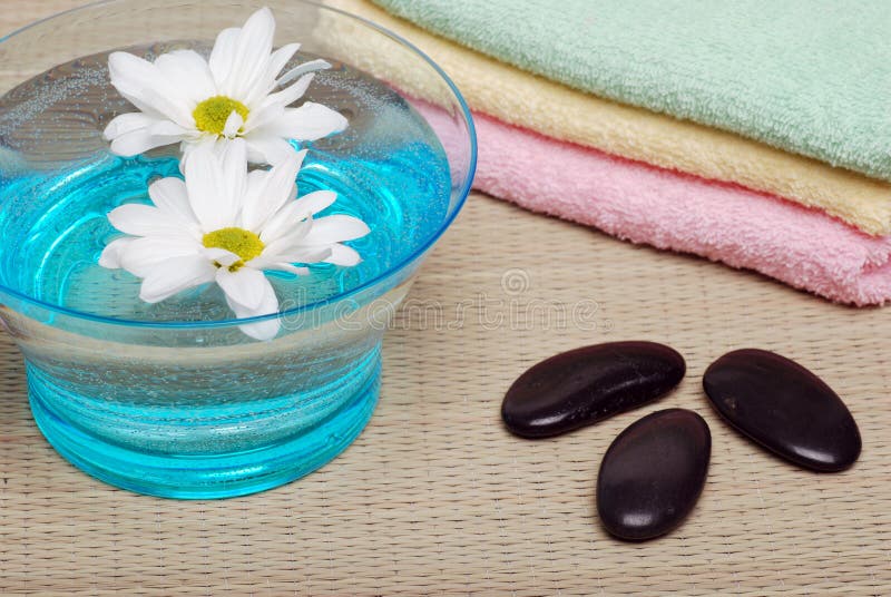 Warm spa rocks stock image. Image of homeopathy, holistic - 7009475