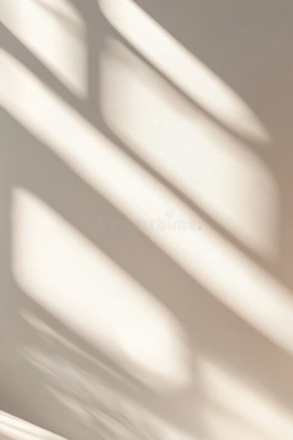 Warm Spotlight Casts a Gentle Glow Over a Light Gray Backdrop, Blending ...