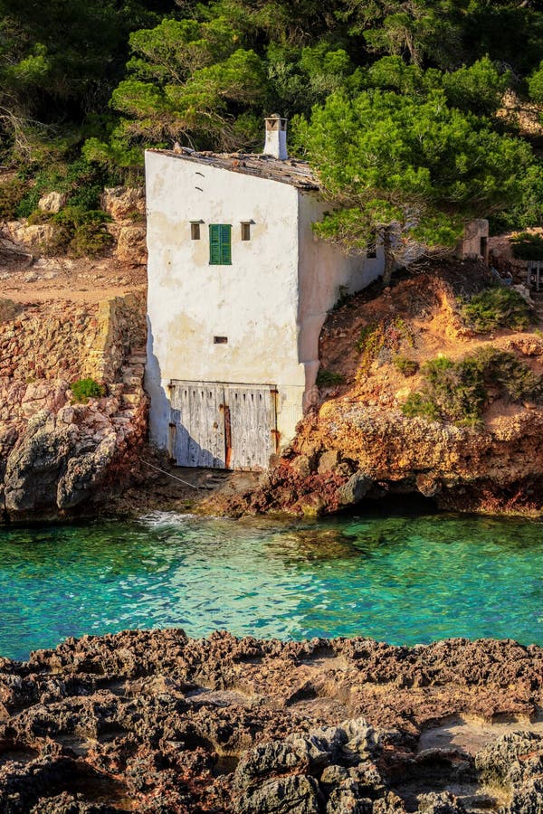 Warm Spring Day in Calo Des Moro Beach, Mallorca, Spain Stock Photo ...