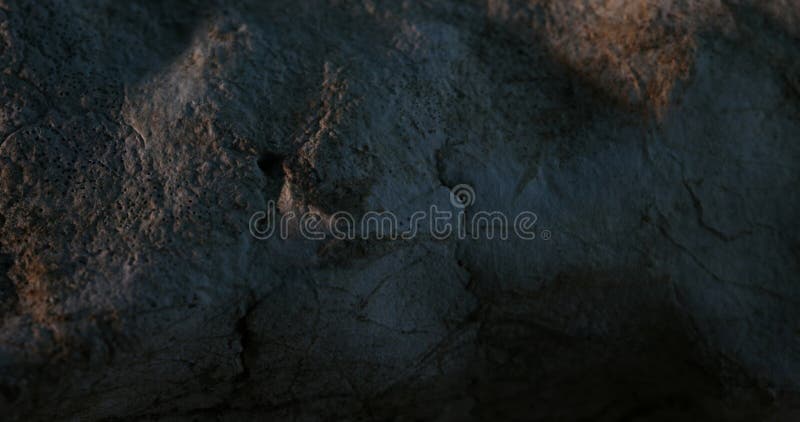 Warm Sunrise Rays on Rugged Stone Surface. Stock Image - Image of ...