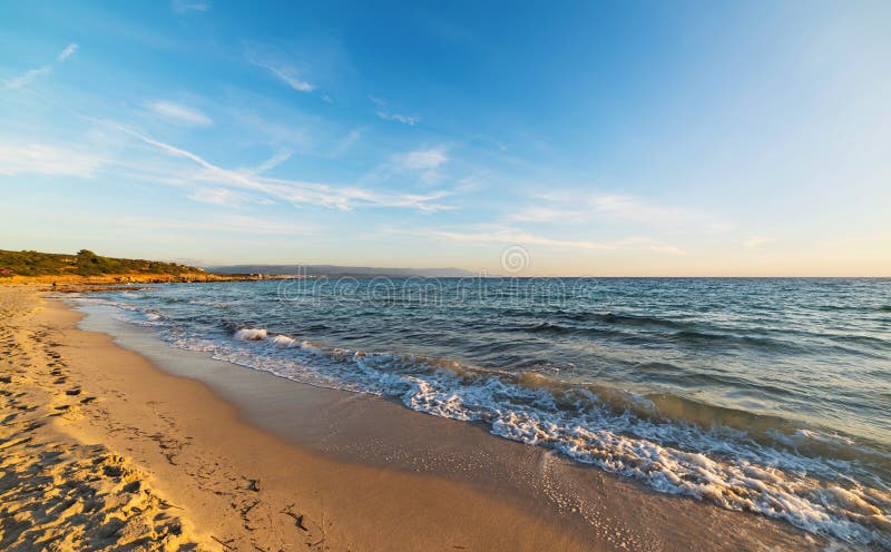 Warm sunset in Le Bombarde stock image. Image of sunny - 81462111
