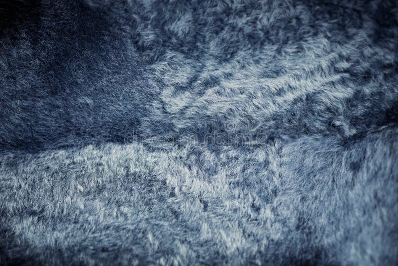 Luxury Blue Fur Fabric Texture Stock Photo - Image of fabric, detail ...