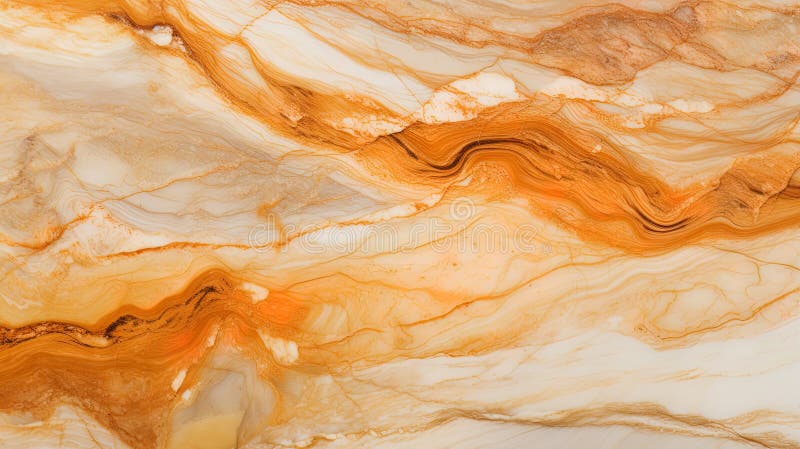 The Warm Texture of Marble with Caramel Shades and Soft Veins Stock ...
