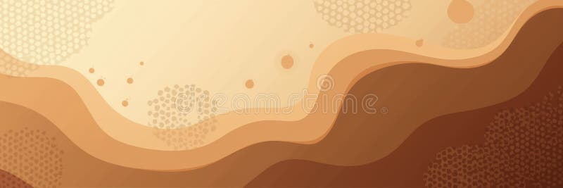 Abstract Earth Layers with Hexagonal Patterns Stock Image - Image of ...