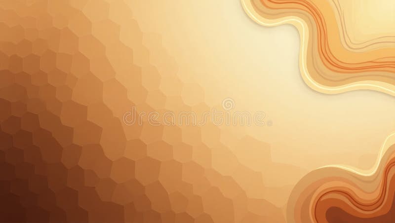 Abstract Earth Layers with Hexagonal Patterns Stock Photo - Image of ...