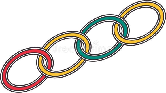 Warm-toned Abstract Overlapping Circles Pattern, a Modern Organic ...