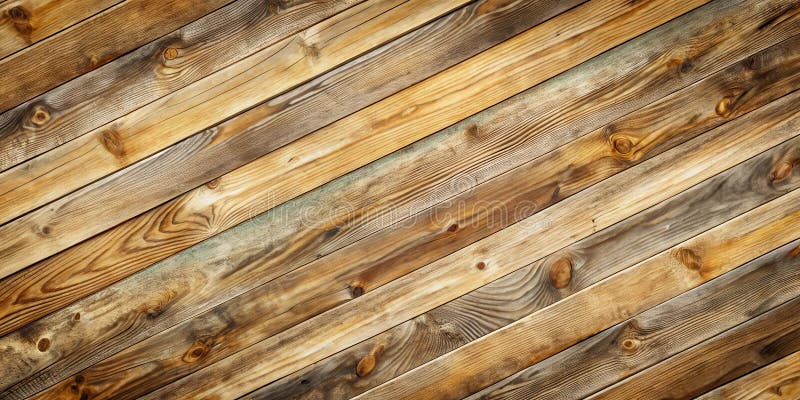 Warm-toned Diagonal Wood Planks Background Texture Image Showing ...