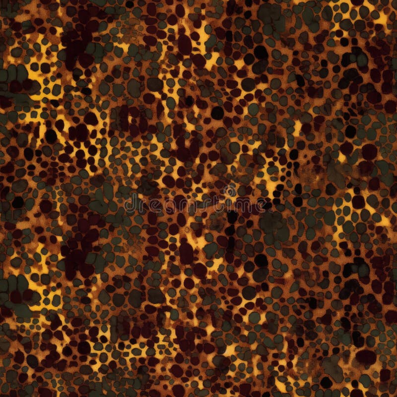 Warm Toned Seamless Leopard Pattern. Vivid Warm Toned Seamless Pattern ...