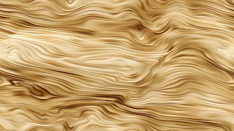 Warm-toned Wood Surface Features Intricate, Flowing Patterns ...
