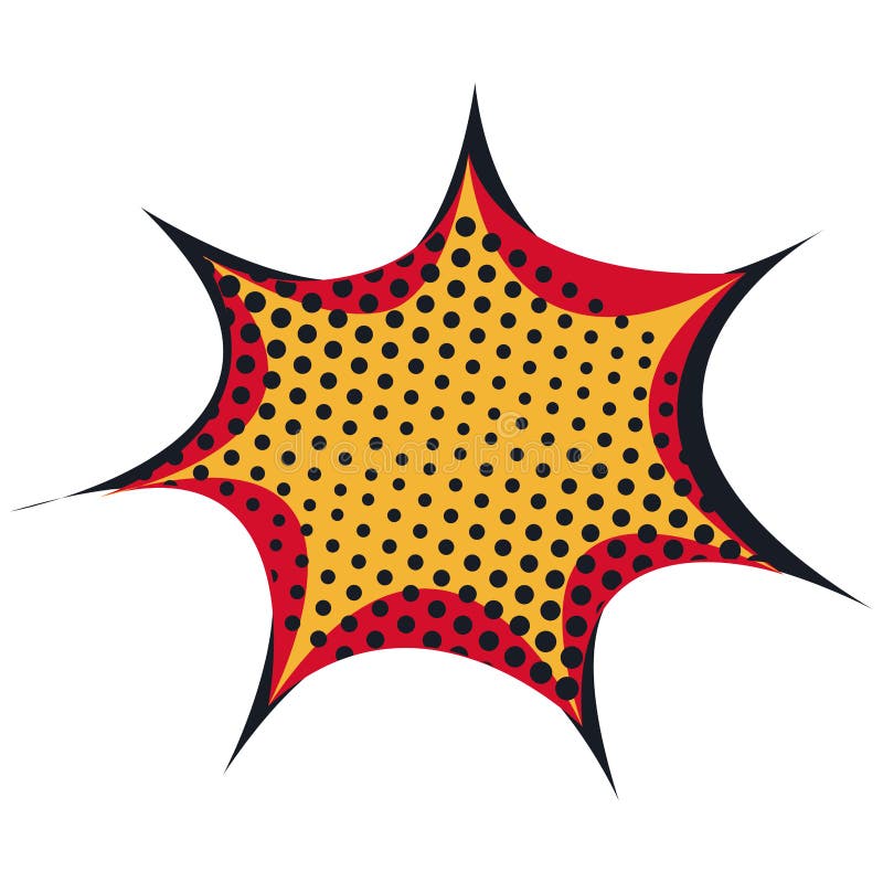 Warm Tones Pop Art Callout Scream for Dialogue Stock Vector ...