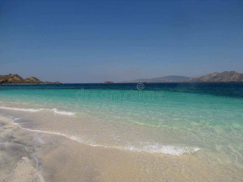 Warm tropical sea stock photo. Image of indonesia, shore - 92353240