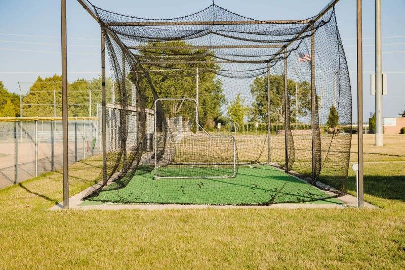 The Warm Up Area for Pitchers Right Next To the Baseball Diamond Stock ...