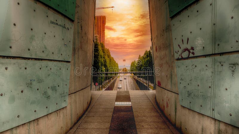 A Warm View from an Cold Area Stock Image - Image of main, area: 152681795