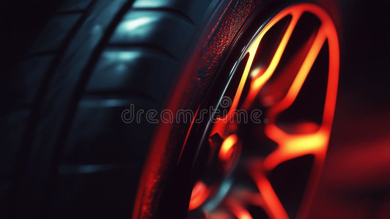 Warm Wheel stock illustration. Illustration of racing - 358800187