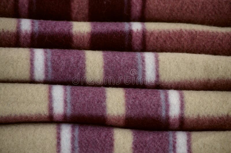Warm woolen blanket stock image. Image of blanket, textile - 18852297