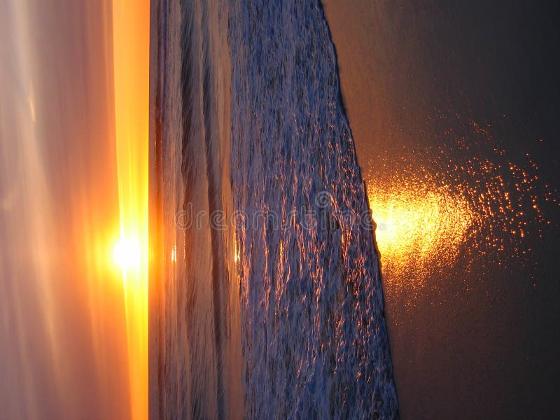 Warm, Yellow Sunset stock image. Image of travel, blue - 155679