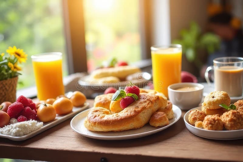 Warmhearted Breakfast Stock Illustrations – 4 Warmhearted Breakfast ...